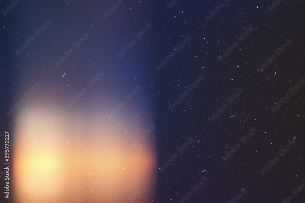 Lens Optical Flare Film Dust Overlay Effect, Vintage Abstract Bokeh and ...