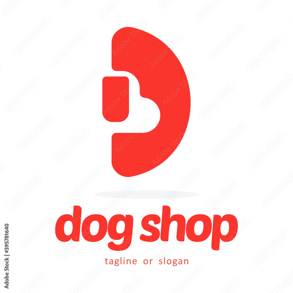 Pet Shop logo icon symbol template design Stock Vector | Adobe Stock
