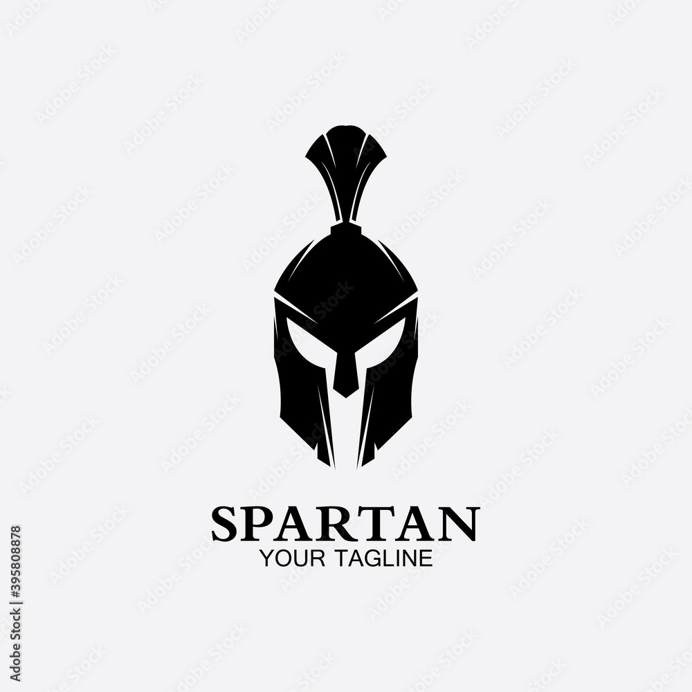 spartan logo icon designs vector Stock Vector | Adobe Stock