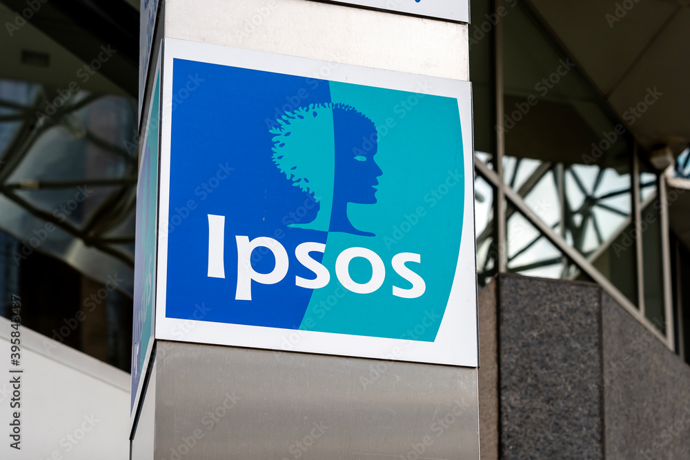 Toronto, Canada - September 29, 2020: Ipsos logo is seen outside of ...