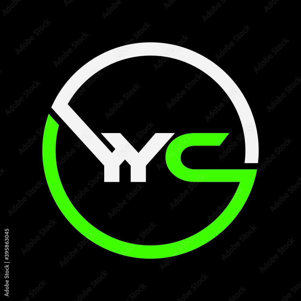 Initial YYC Letter Logo With Creative Modern Business Typography Vector ...