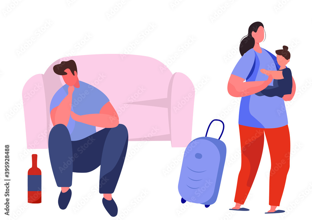 Domestic Violence and Drinking Addiction during Quarantine.Family ...