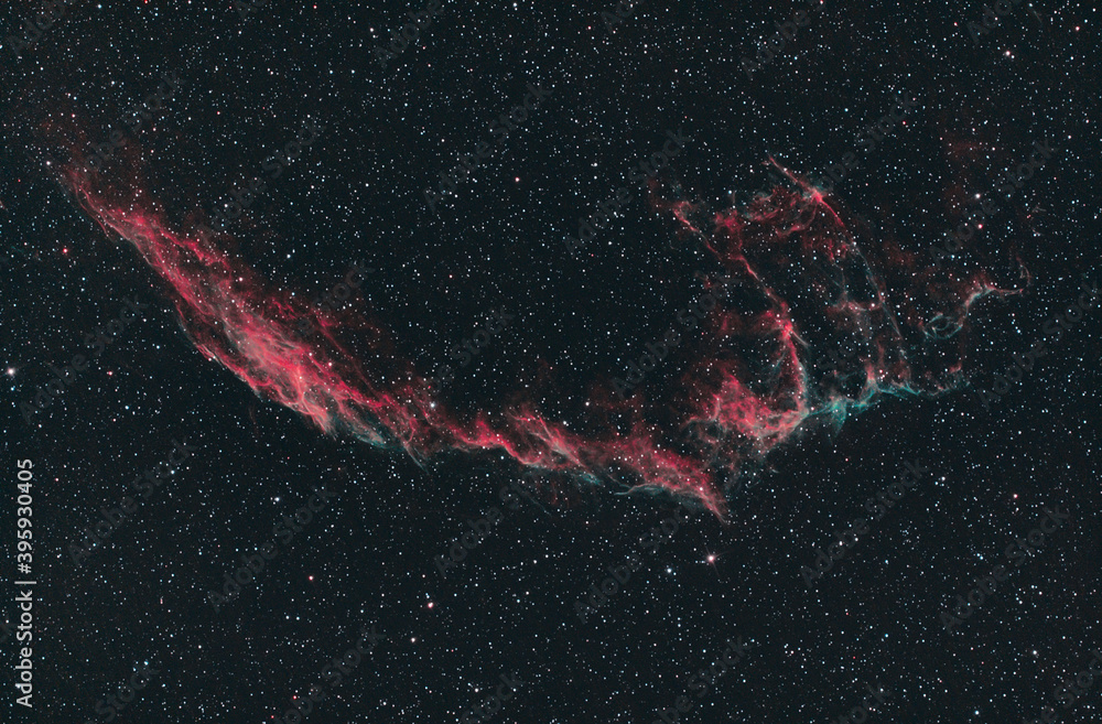 NGC6995 (The Veil Nebula) The Veil Nebula is a cloud of heated and ...
