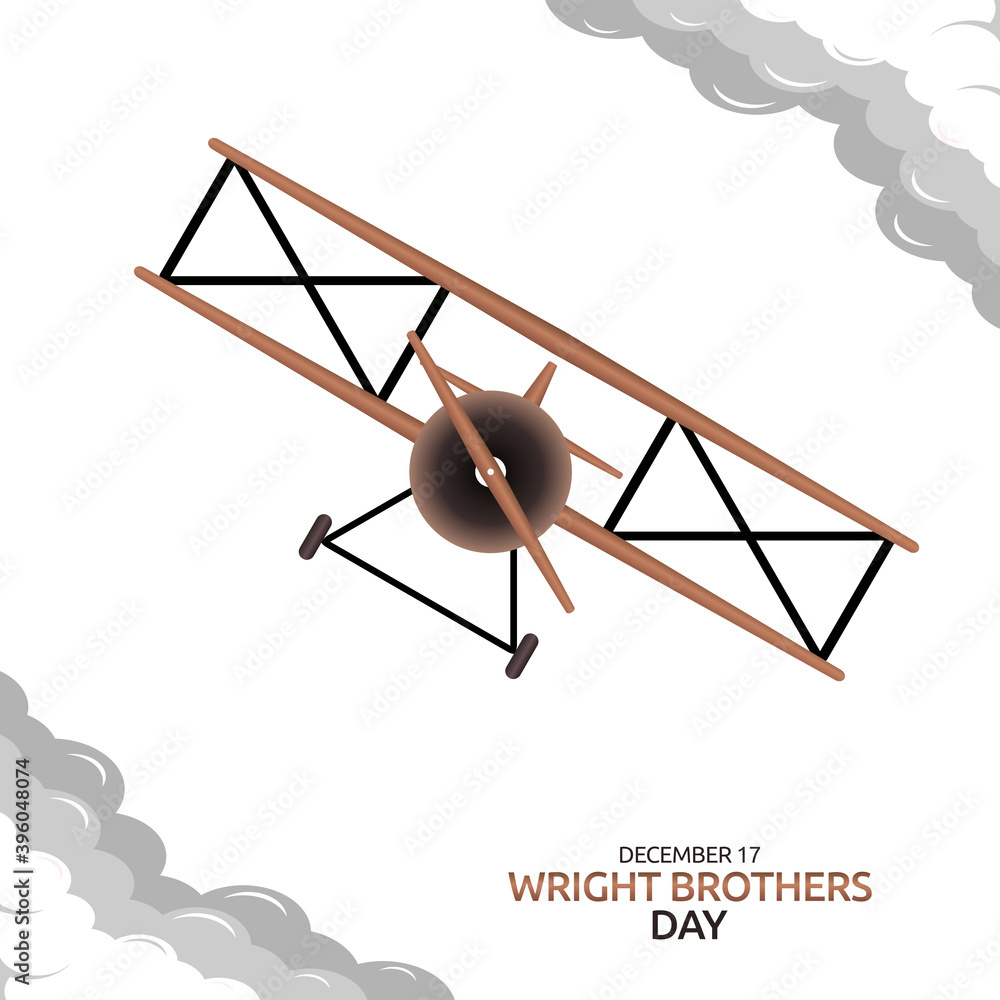 vector graphic of wright brothers day good for wright brothers day ...