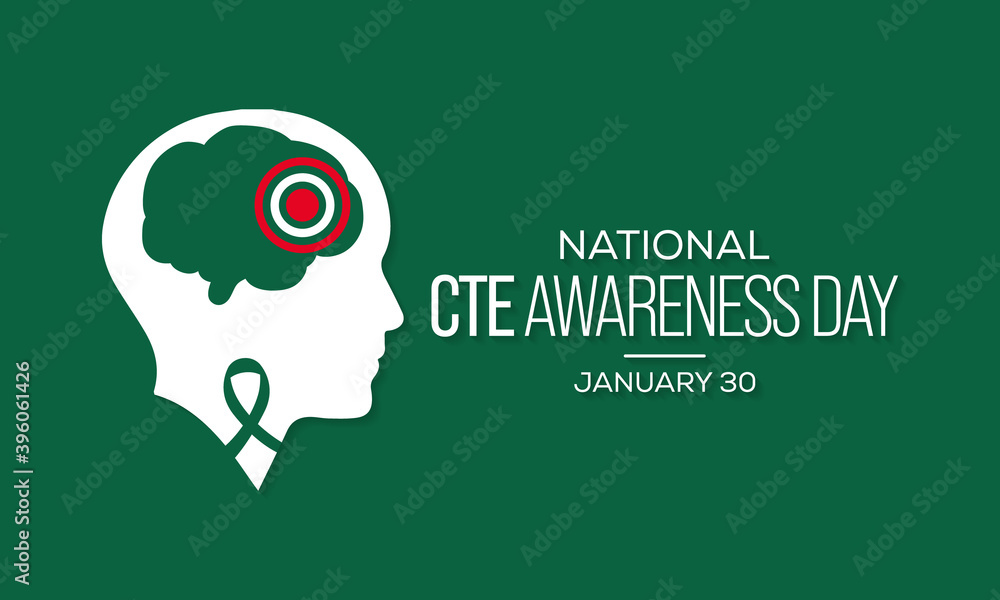 Vector illustration on the theme of National chronic traumatic ...