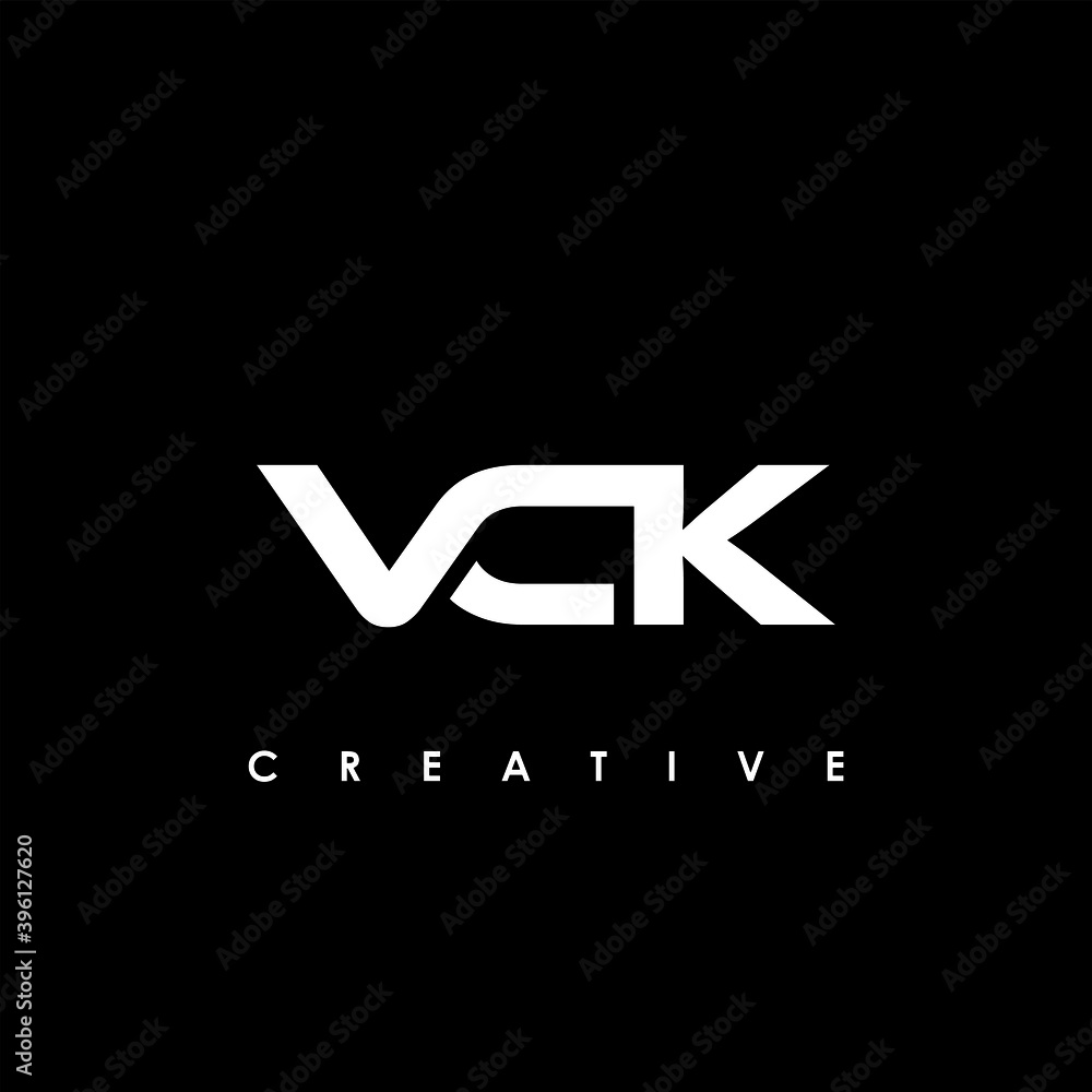 VCK Letter Initial Logo Design Template Vector Illustration Stock ...