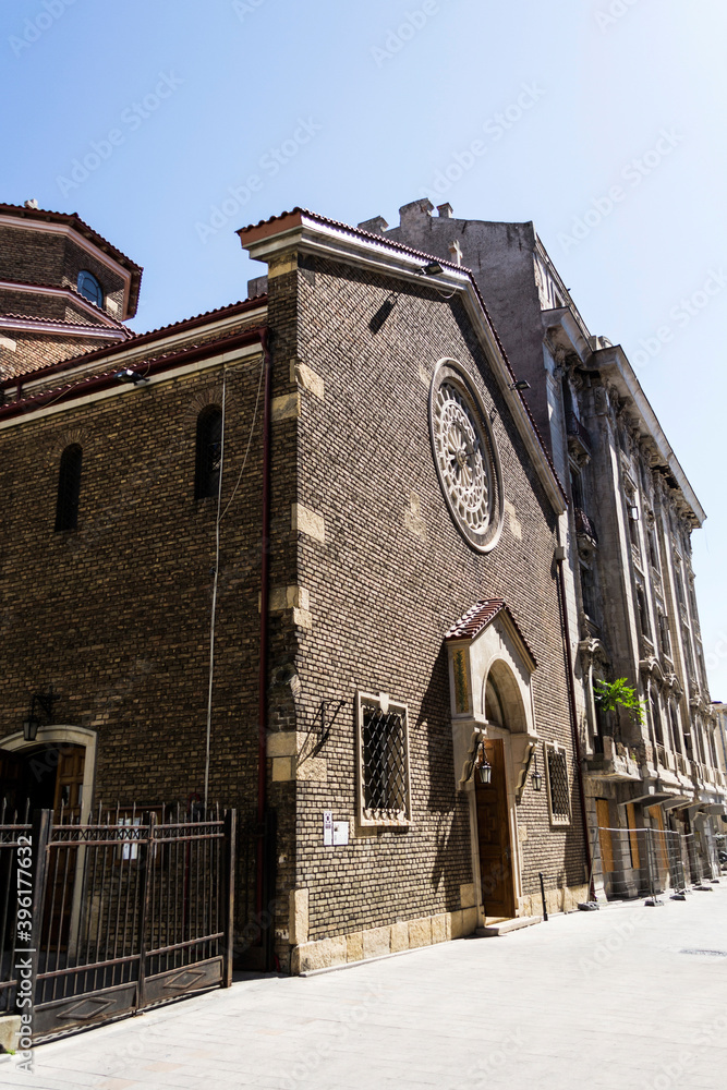 Basilica dedicated to "Saint Anthony of Padua". Catholic church ...