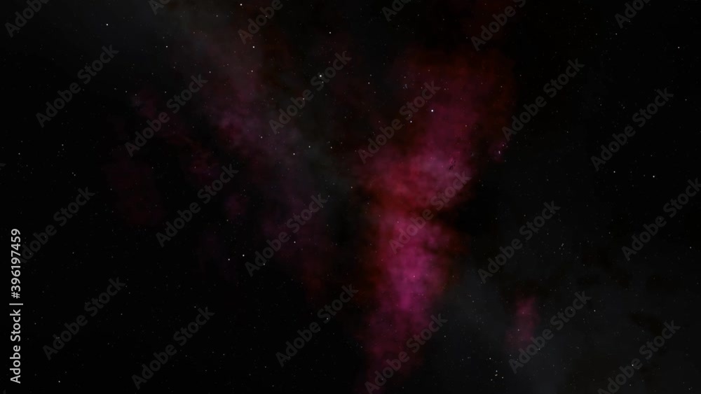 Vidéo Stock Interstellar space travel universe. 4K 3D animation in ...