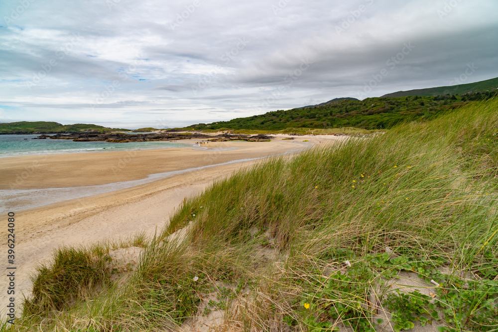 Beautiful Derrynane Beach, Ring of Kerry. The Wild Atlantic Way, Co ...