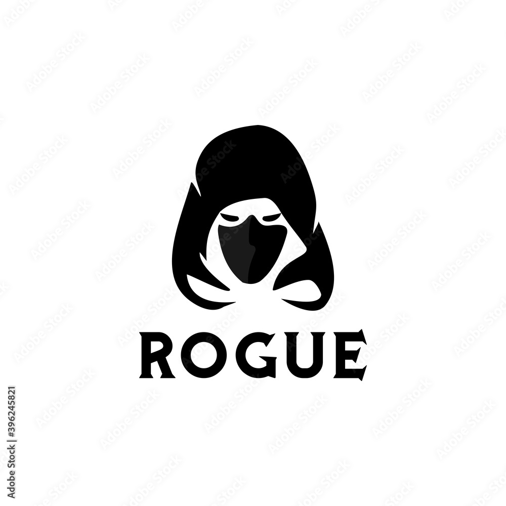 Rogue logo icon template design Stock Vector | Adobe Stock