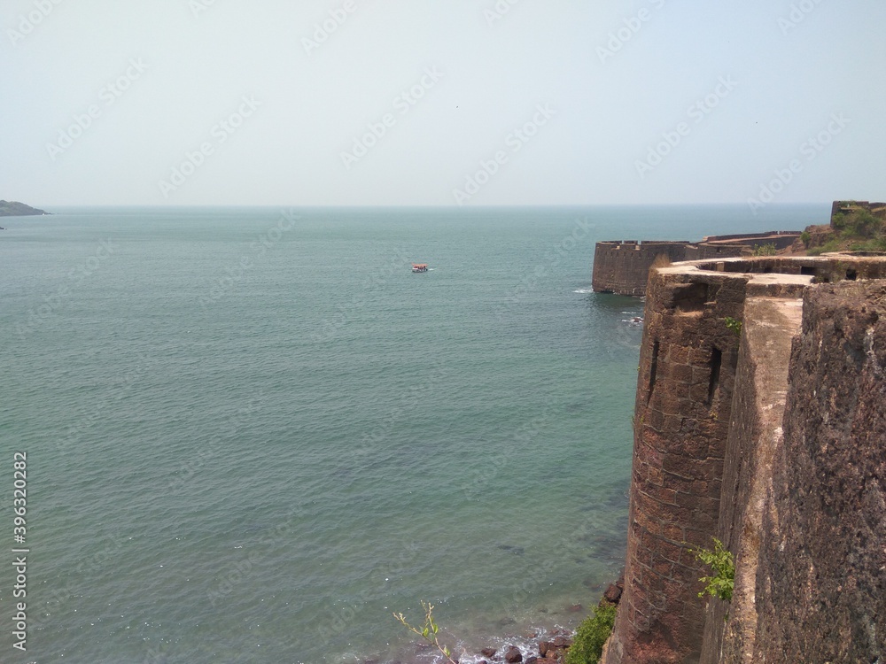 Vijaydurg Fort Top View