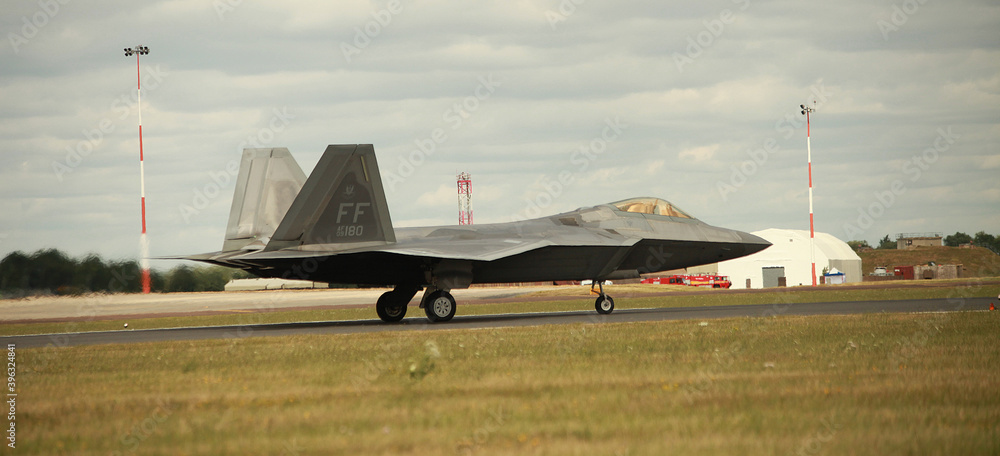 Lockheed Martin F-22 Raptor stealth aircraft Stock Photo | Adobe Stock