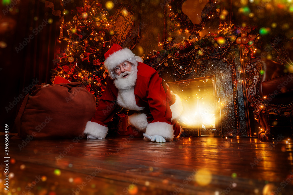 secret mission of Santa Stock Photo | Adobe Stock