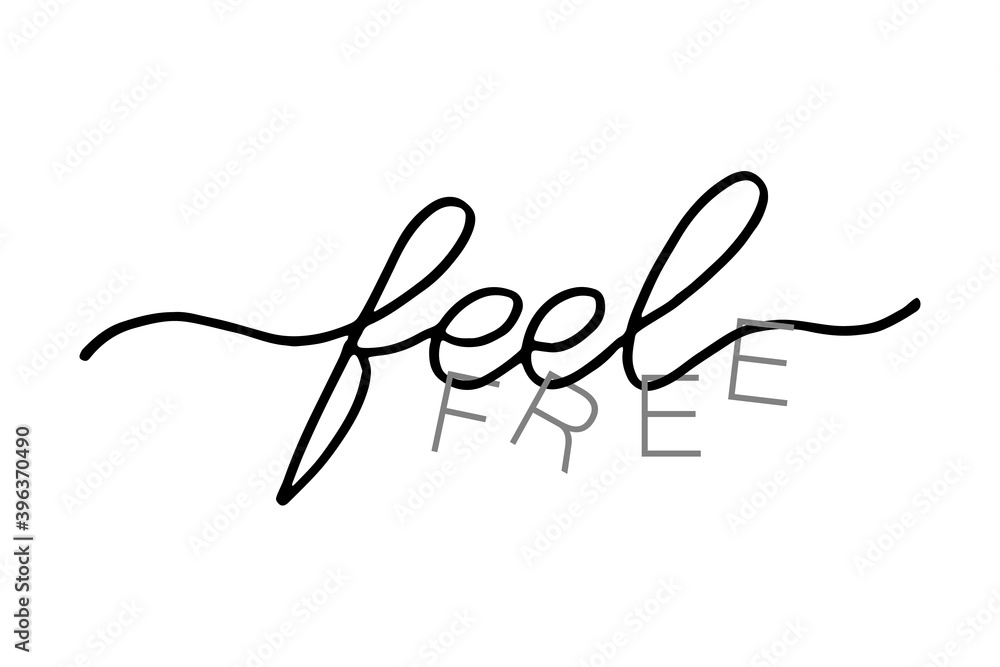 Hand drawn handwritten text. Modern calligraphy. Isolated on white ...