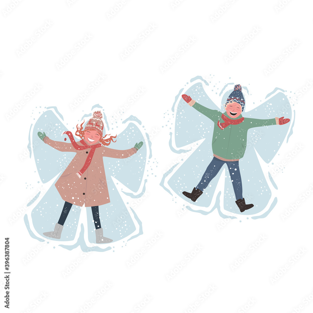 Snow Angel Clipart