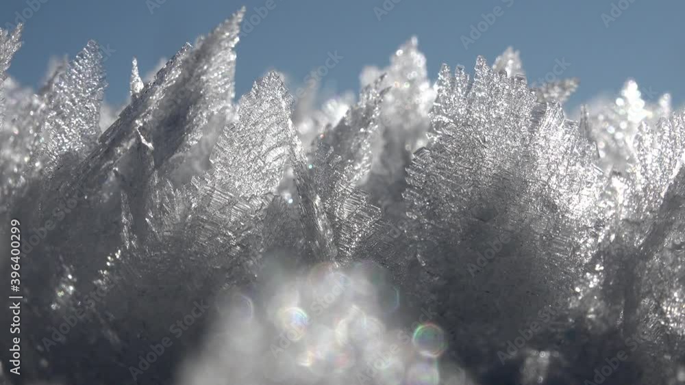 Rime ice forms when supercooled water liquid droplets freeze onto ...