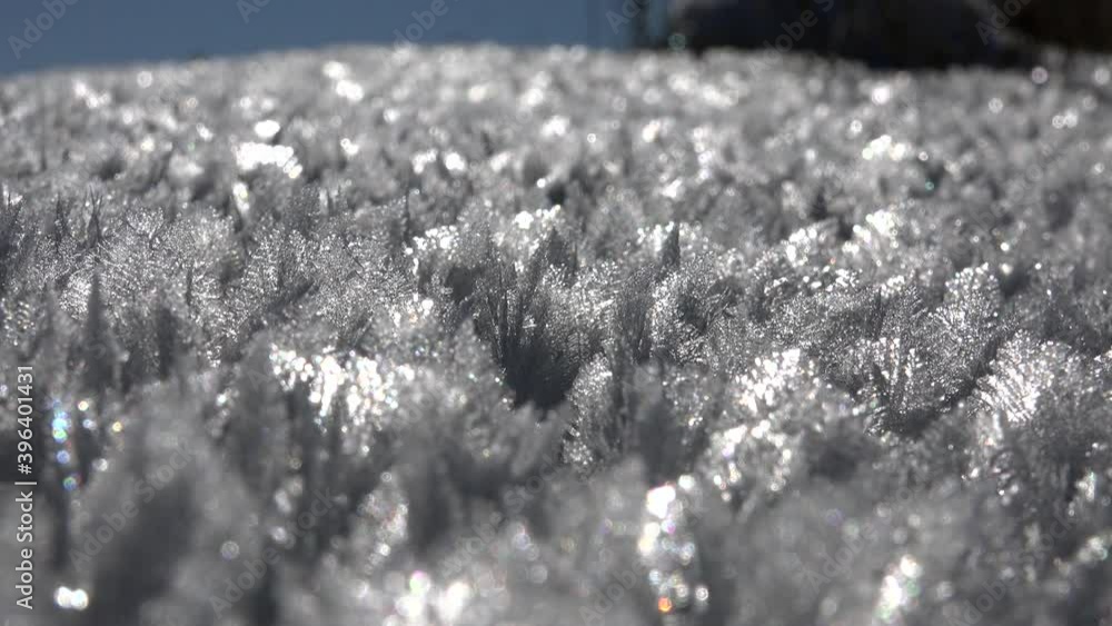 Rime ice forms when supercooled water liquid droplets freeze onto ...