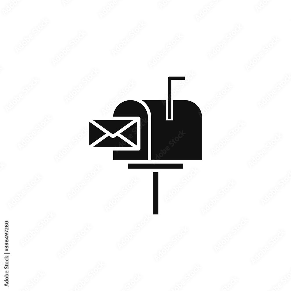Postal box icon for your website, logo, app, UI, product print. Postal ...