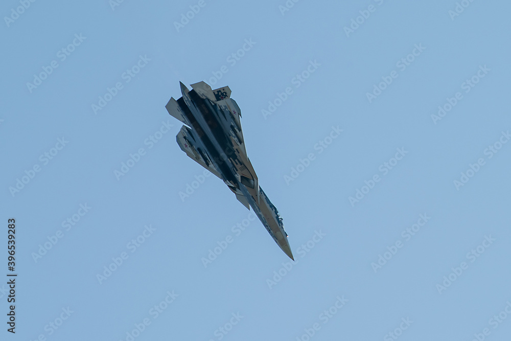 August 30, 2019. Zhukovsky, Russia. fifth-generation promising Russian ...