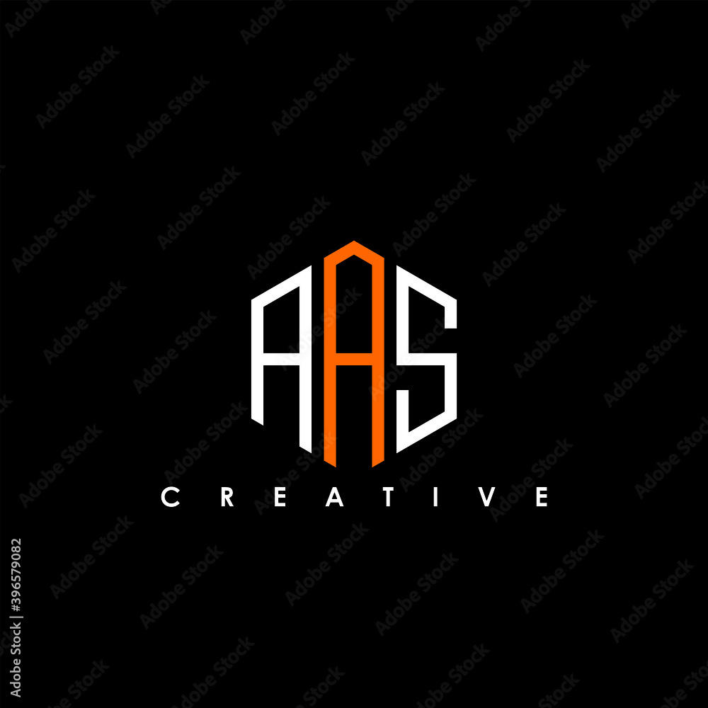 AAS Letter Initial Logo Design Template Vector Illustration Stock ...