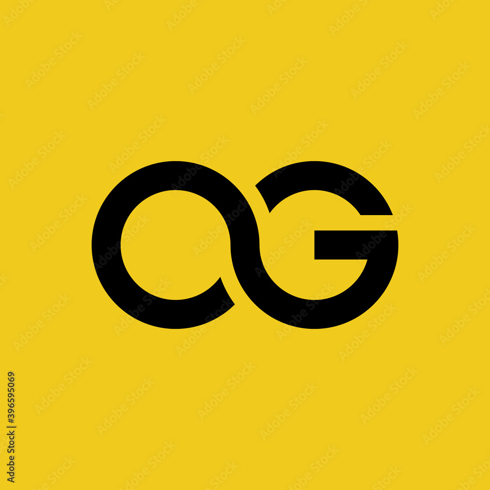 letter a and g joint letter logo. ag log vector. abstract modern ...