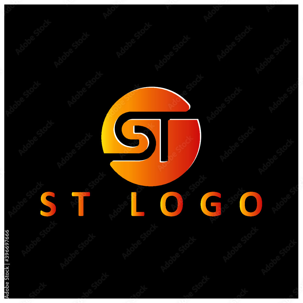 ST NEW UPDATE LOGO DESIGN Stock Vector | Adobe Stock