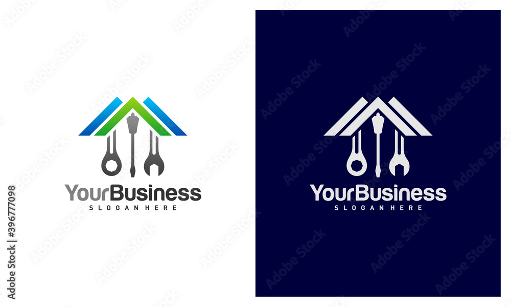 House Mechanic logo vector template, Creative Mechanic logo design ...