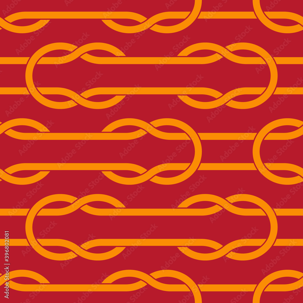 Seamless vector pattern with ancient symbol Hercules knot for your ...