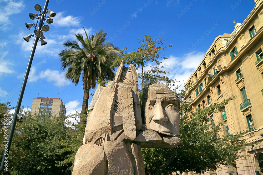 The Monument to the Indigenous People or Monumento a los Pueblos ...