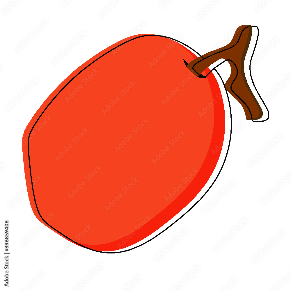 Ilustración vectorial de un jocote - abstracción vector de Stock ...