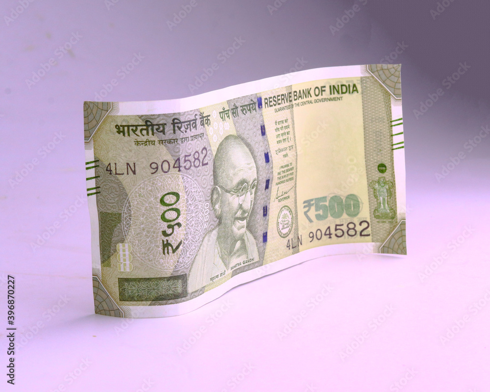 Indian paper currency notes Stock Photo | Adobe Stock