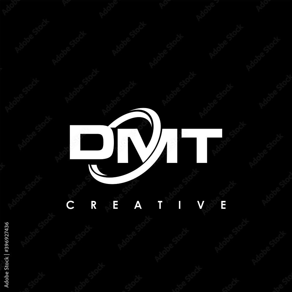 DMT Letter Initial Logo Design Template Vector Illustration Stock ...