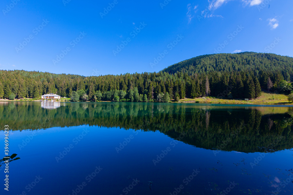 Artvin savsat karagol also known as Black lake with green forest and ...