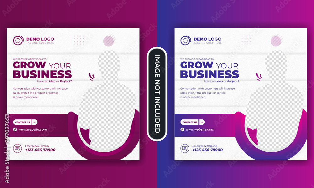 social media ads vector templates fully editable, advertising design ...