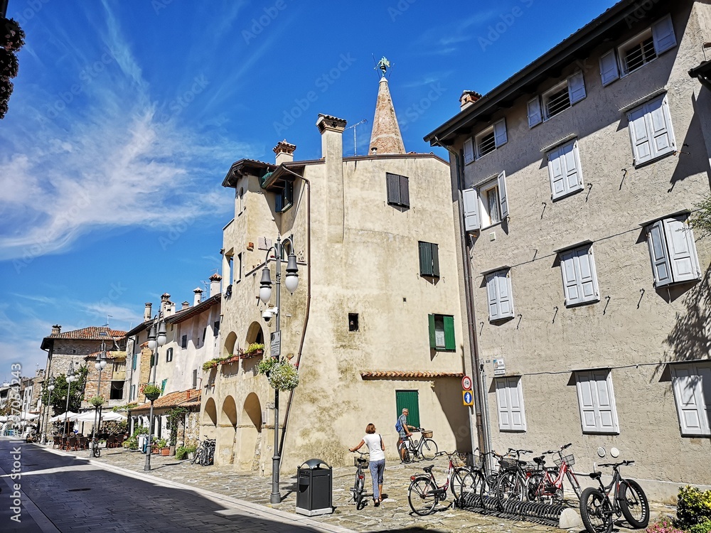 Grado Italien Altstadt und Sehenswürdigkeiten foto de Stock | Adobe Stock