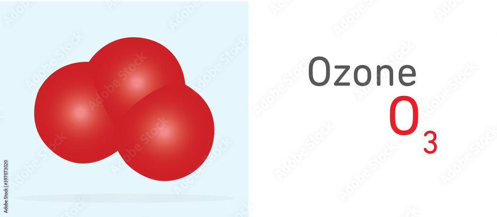 Ozone Structural Formula