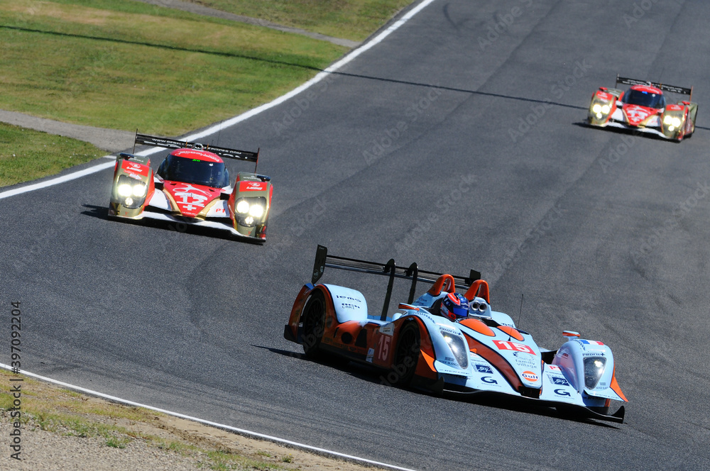 Imola, Italy 3 July 2011: OAK Pescarolo Judd LMP1 Prototype of Team OAK ...