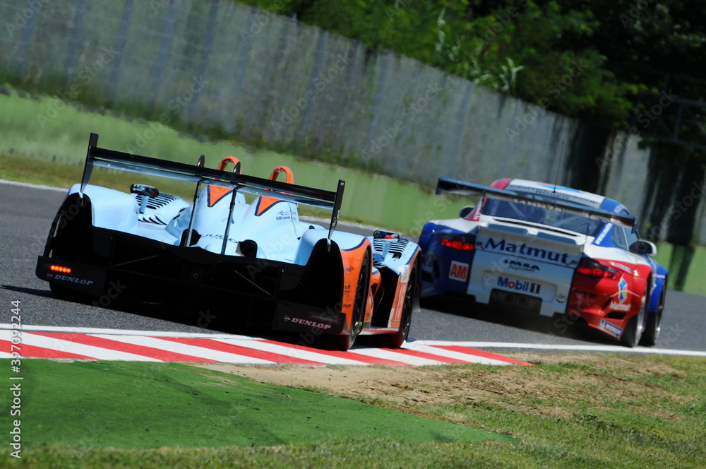 Imola, Italy 3 July 2011: OAK Pescarolo Judd LMP1 Prototype of Team OAK ...