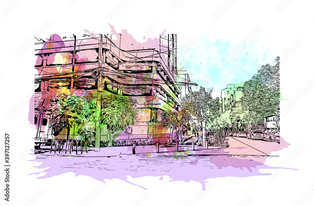 Building view with landmark of Ciudad Valles is a city in the state of ...