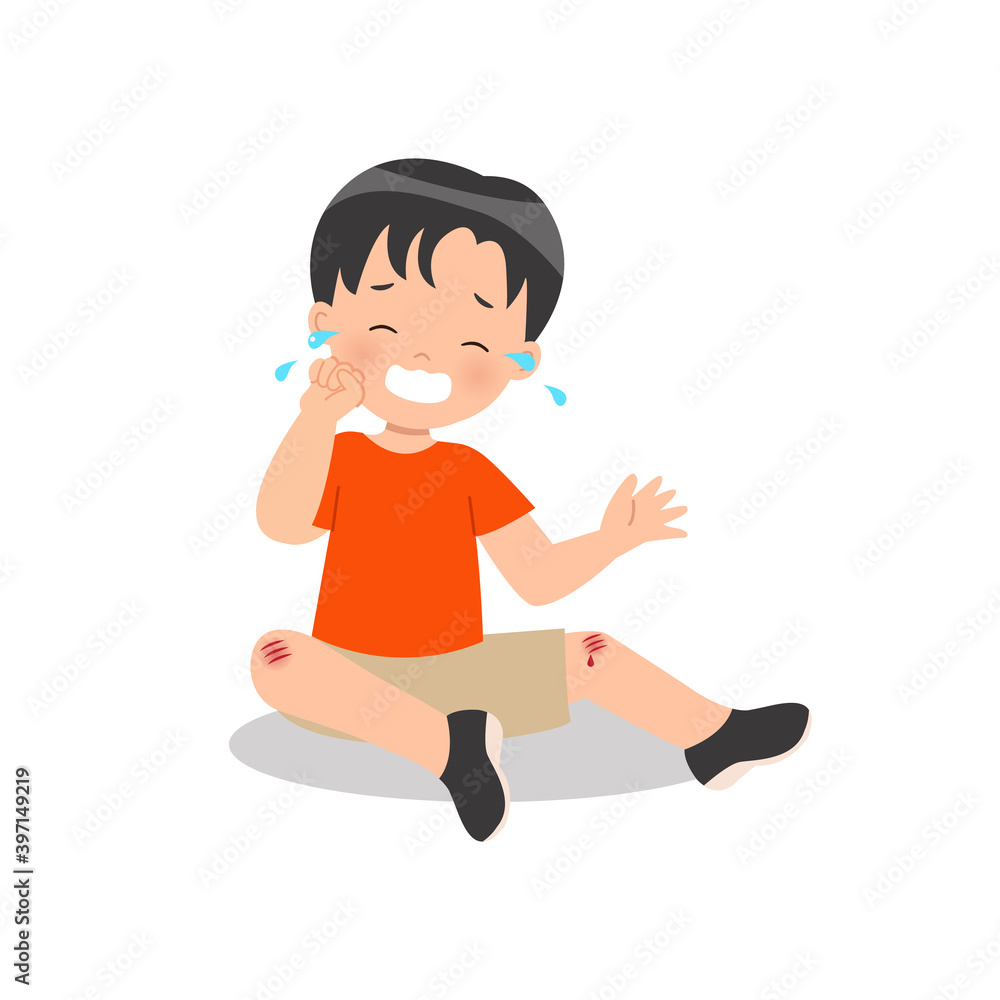 Boy Crying Clip Art