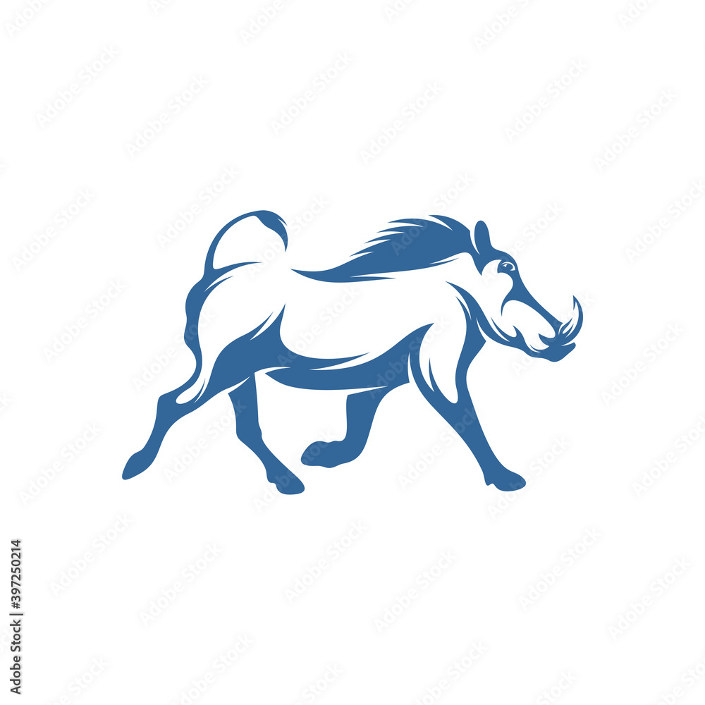 Wild boar logo vector template, Creative Wild boar logo design concepts ...