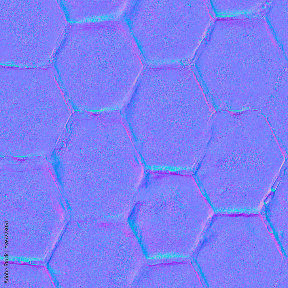 Floor tiled normal map for substance designers, or archviz materials ...