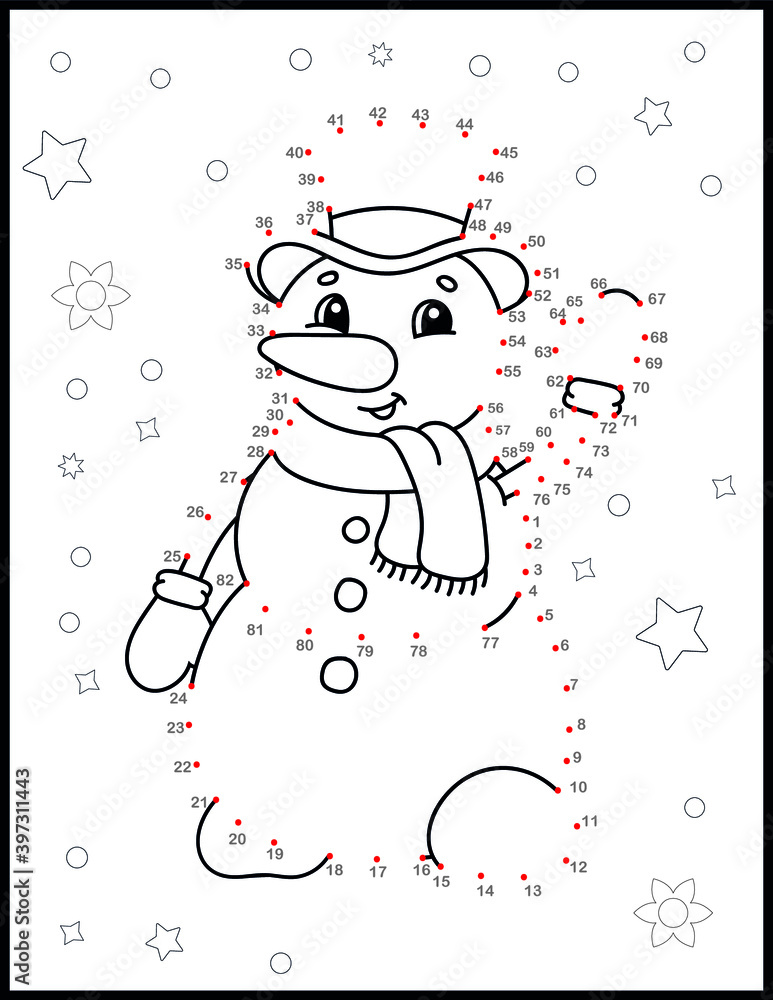 Connect the dots - Christmas Activities Page For Kids - Kids learning ...