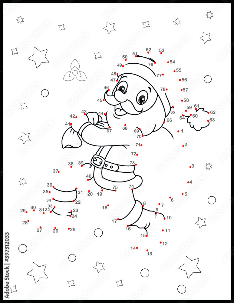 Connect the dots - Christmas Activities Page For Kids - Kids learning ...