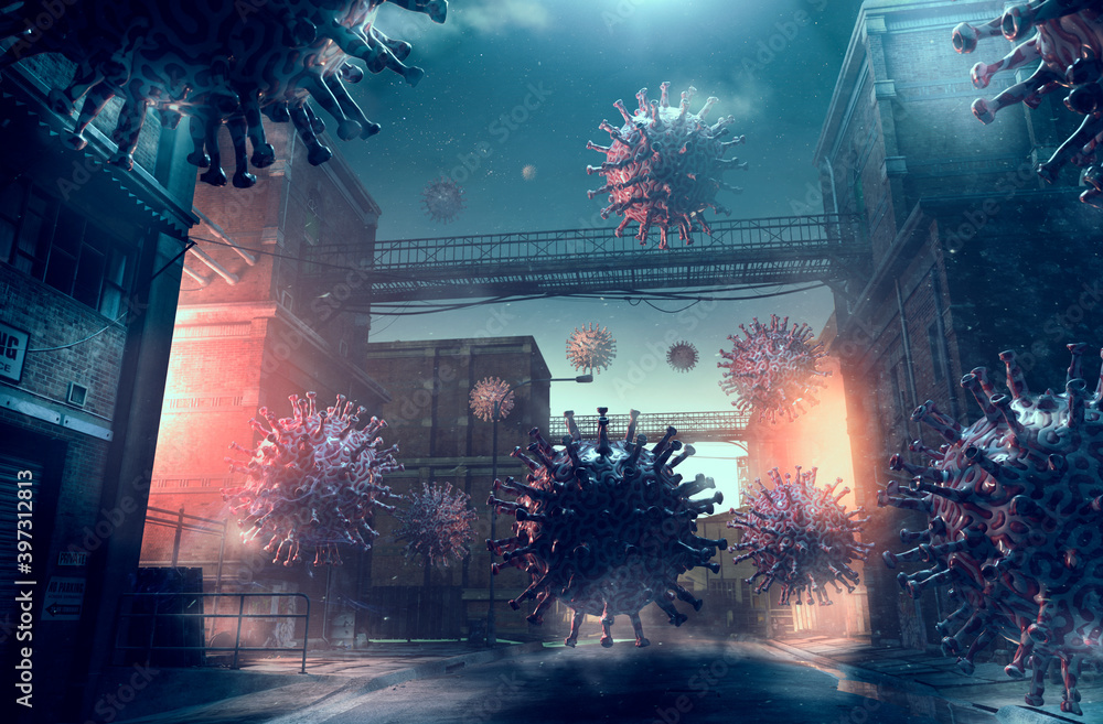 city lockdown Stock Photo | Adobe Stock