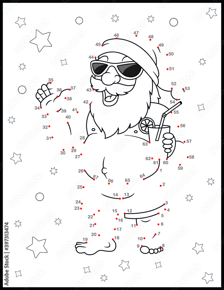 Connect the dots - Christmas Activities Page For Kids - Kids learning ...