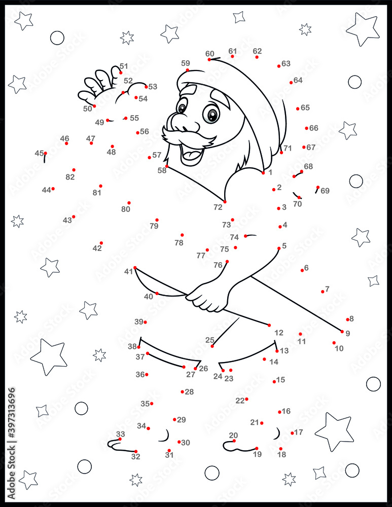 Connect the dots - Christmas Activities Page For Kids - Kids learning ...