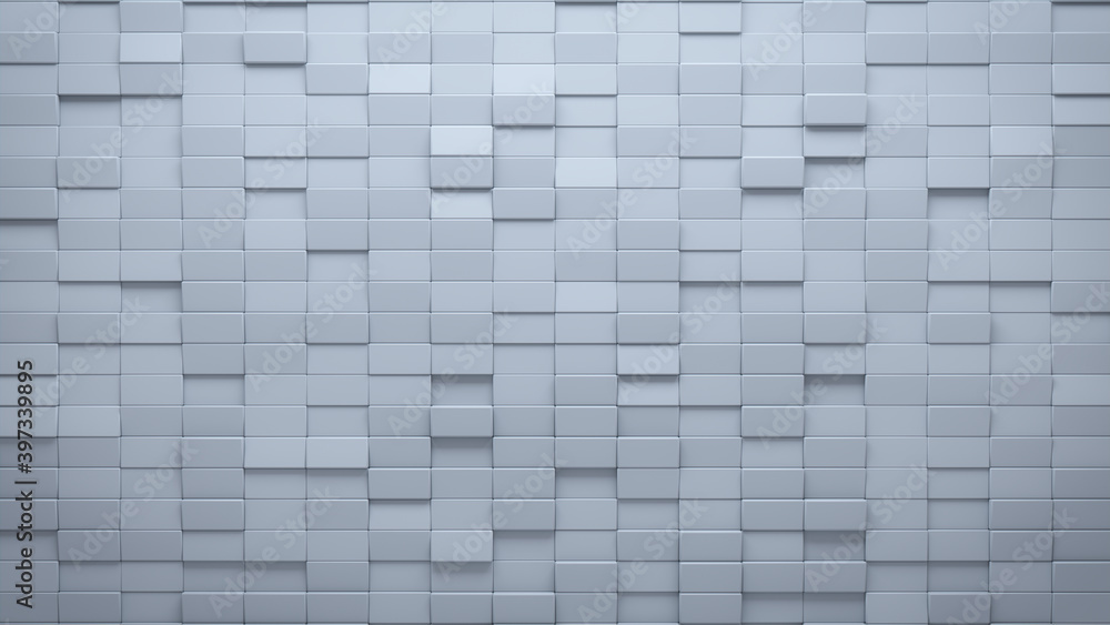 Futuristic, High Tech, light background, with a rectangular block ...