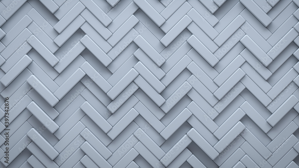 Futuristic, High Tech, light background, with a herringbone block ...