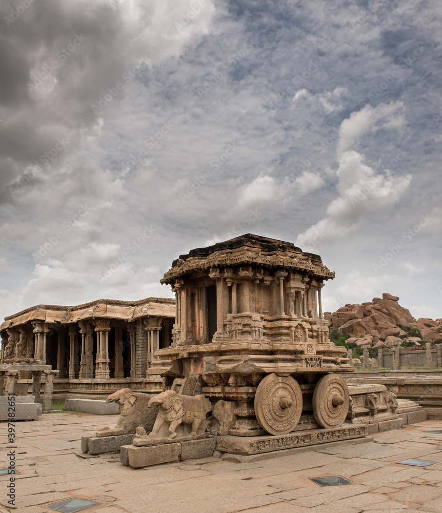 Vitthal Mandir in Hampi Stock Photo | Adobe Stock